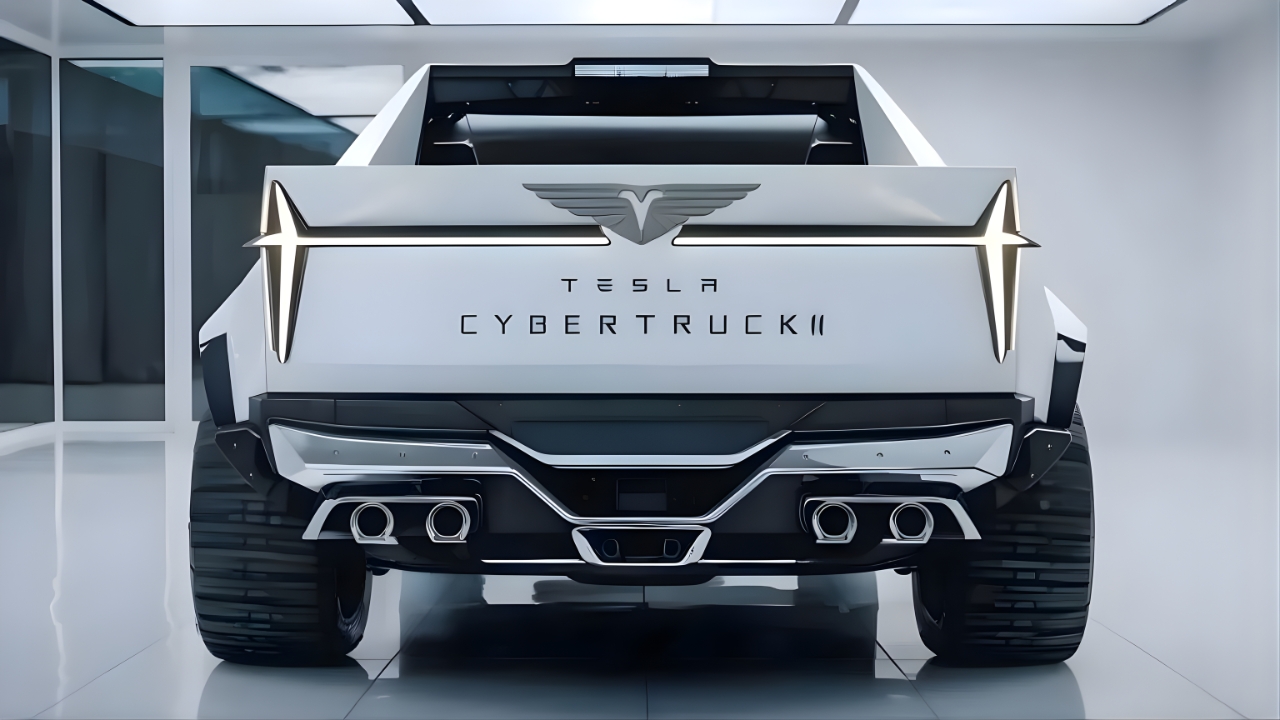 2026 Tesla Cybertruck Revealed : Futuristic Design, Advanced Technology ...