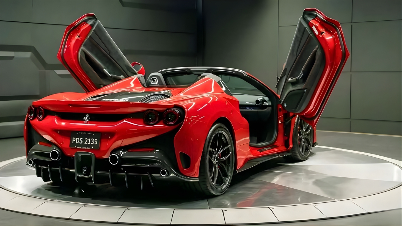 All-New 2026 Ferrari SF90 Spider Revealed: Cutting-Edge Hybrid Power ...